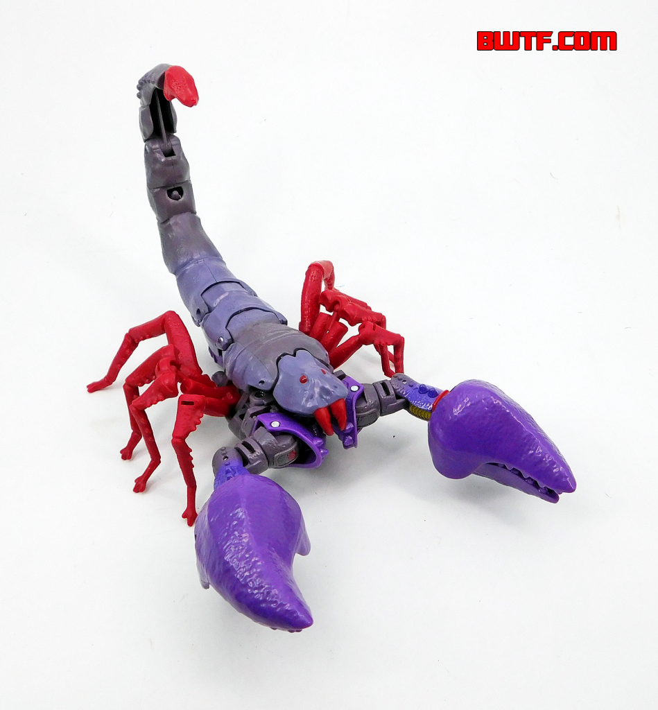 "Generations" War for Cybertron: Kingdom Predacon Scorponok Toy Review ...