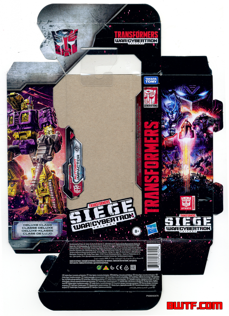 "Generations" War for Cybertron: Siege Impactor Toy Review | Ben's ...