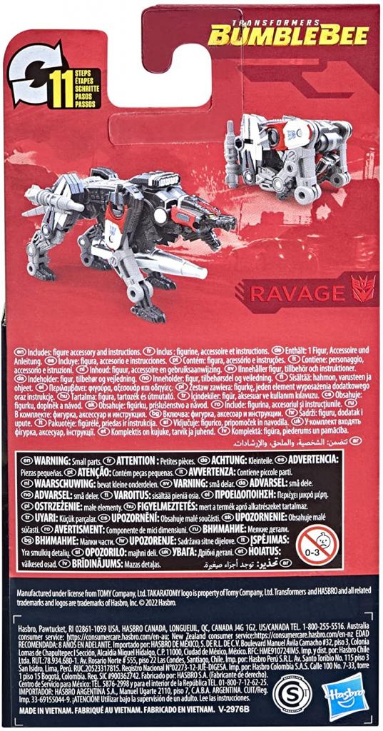 "Studio Series" Ravage (Core Class) Toy Review | Ben's World of ...